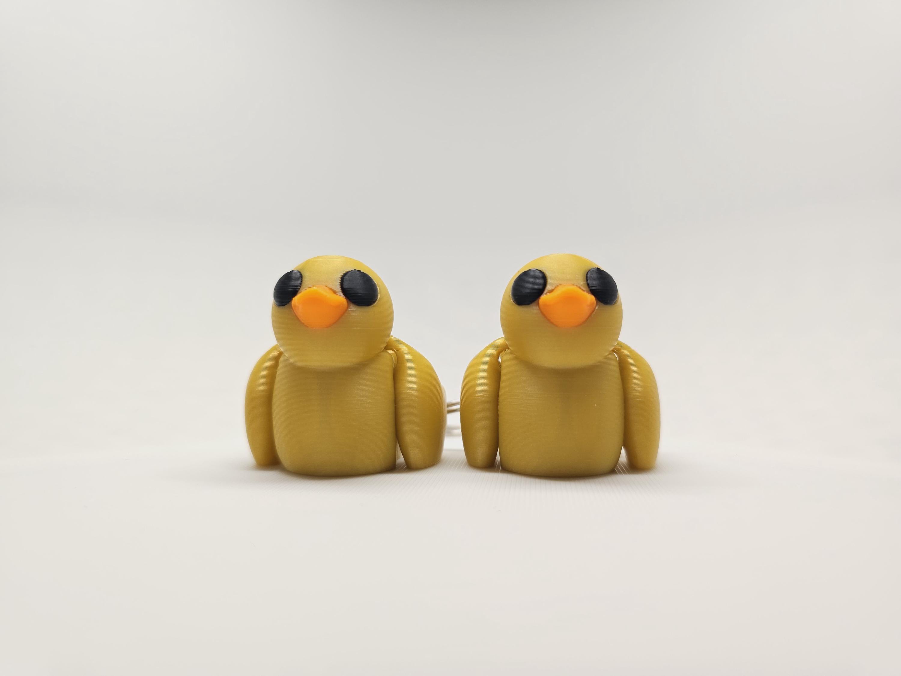 Unique 3D Printed Articulated Duck - Perfect Gift for Duck Lovers - Etsy