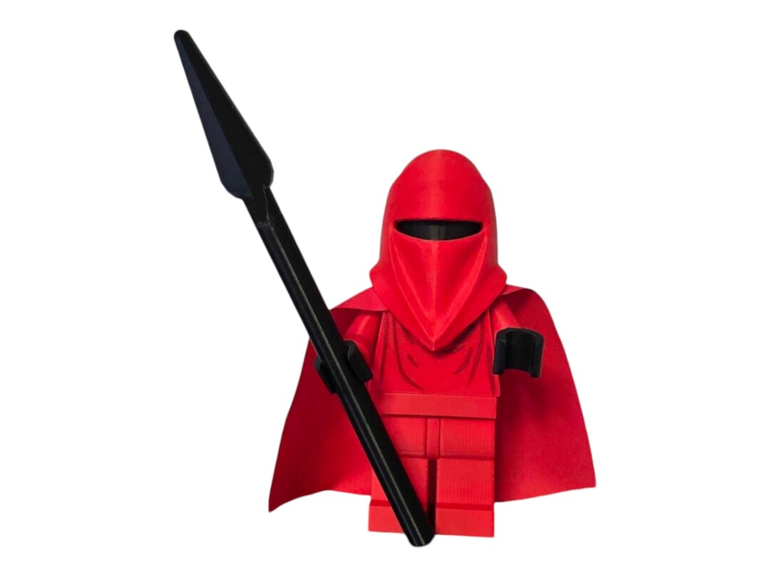 Big Brick Royal Guard Minifigure Collectible for Display and Display ...