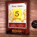EDITABLE Narnia Party Invitation Template, Narnia Birthday Party Invite ...
