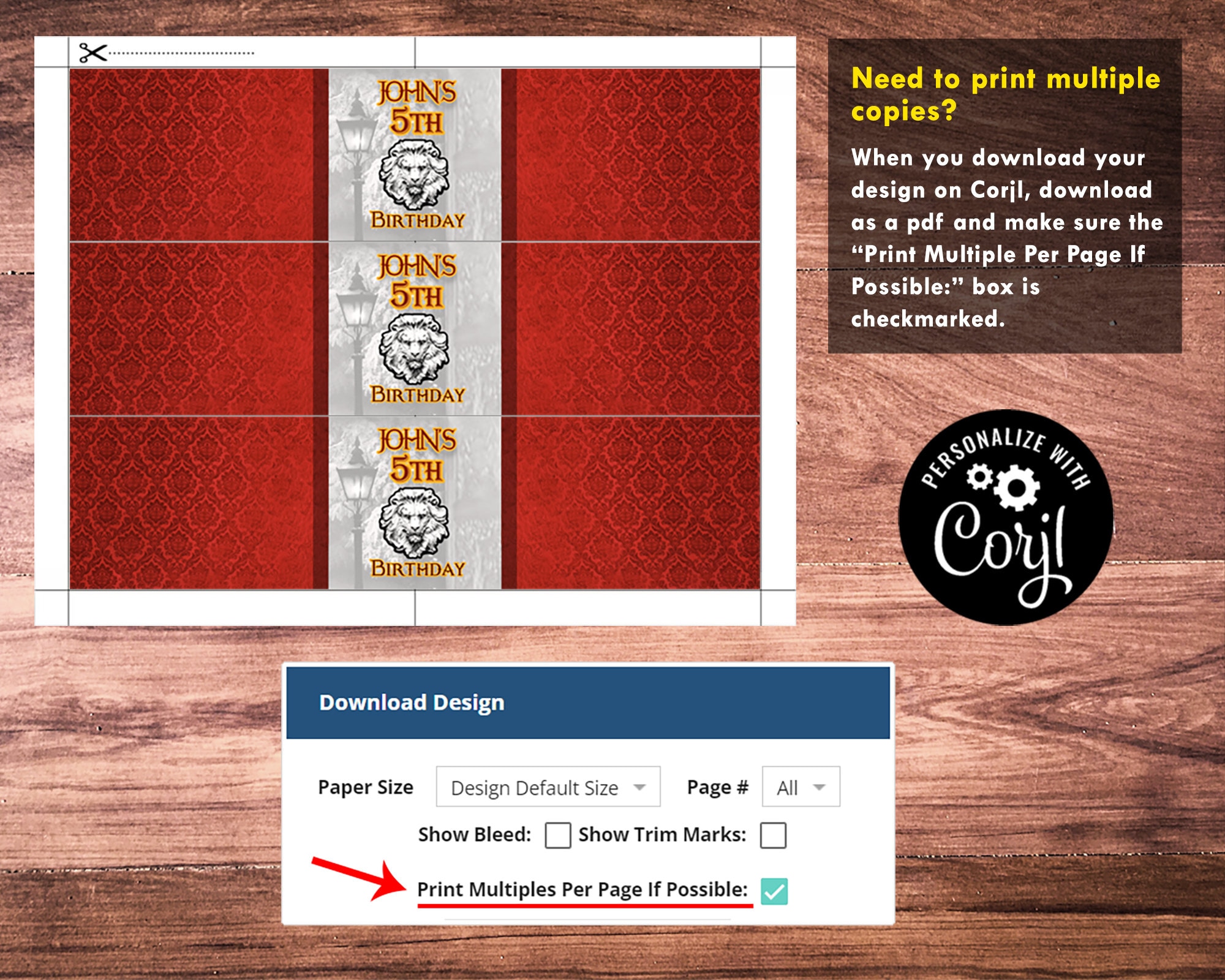 Editable Narnia Water Bottle Label for Birthday, Instant Download Party ...