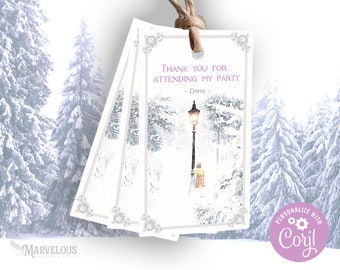 EDITABLE Narnia Party Invitation Template, Narnia Birthday Party Invite ...