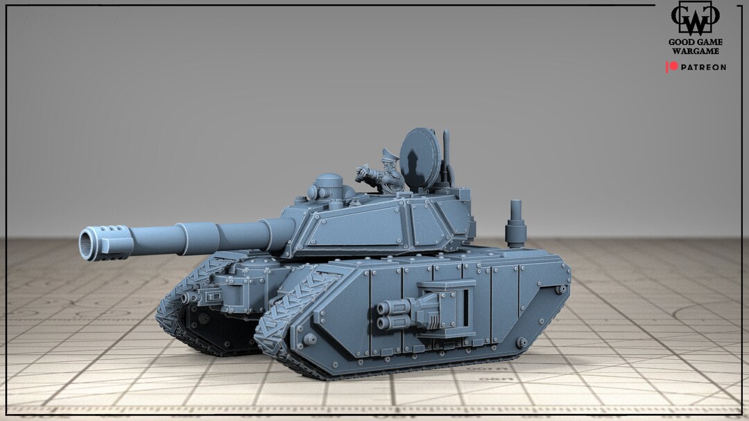 Mordian Iron Guard Leman Russ Battle Tank proxies Astra Militarum ...