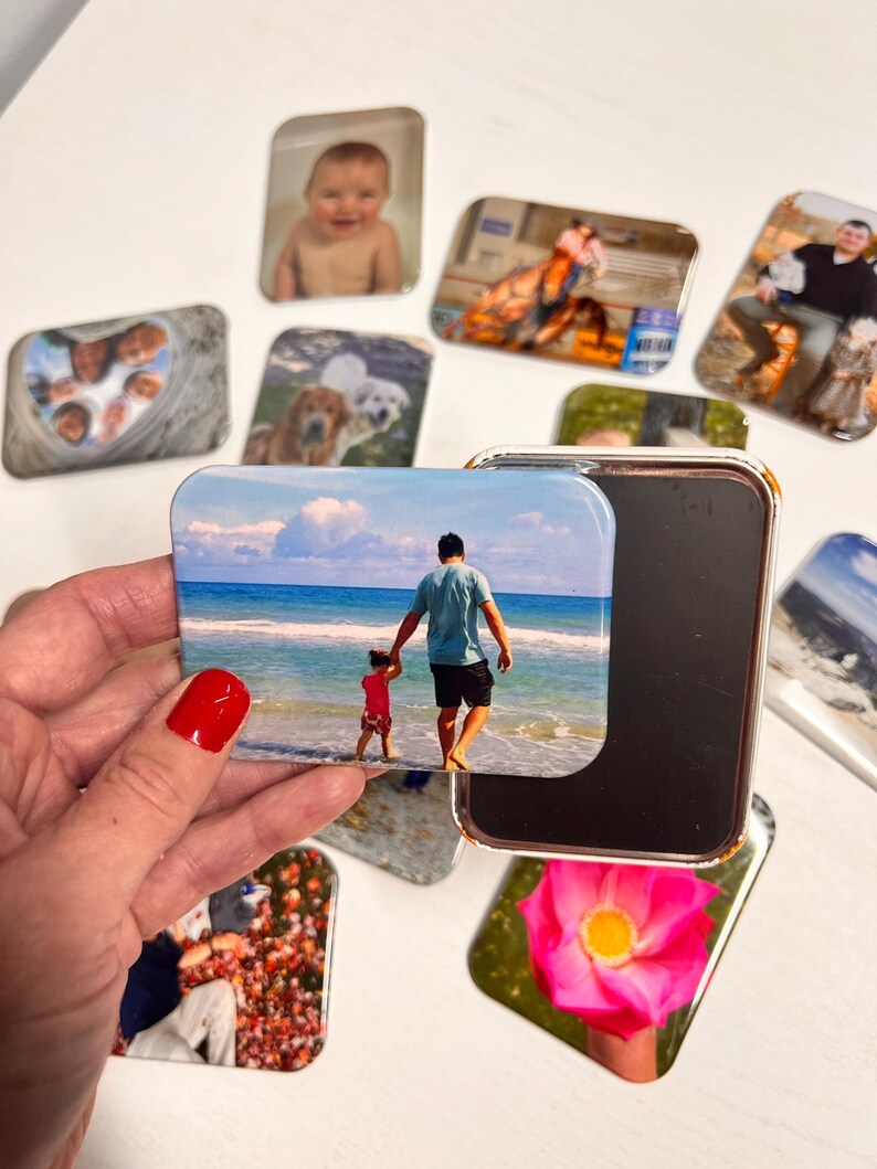 Custom Photo Magnet, Personalized Family Picture, Wedding Favor ...