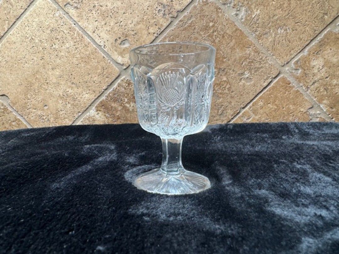 Higbee Panelled Thistle Cordial Glass for Your Chosen Liqueur. It ...