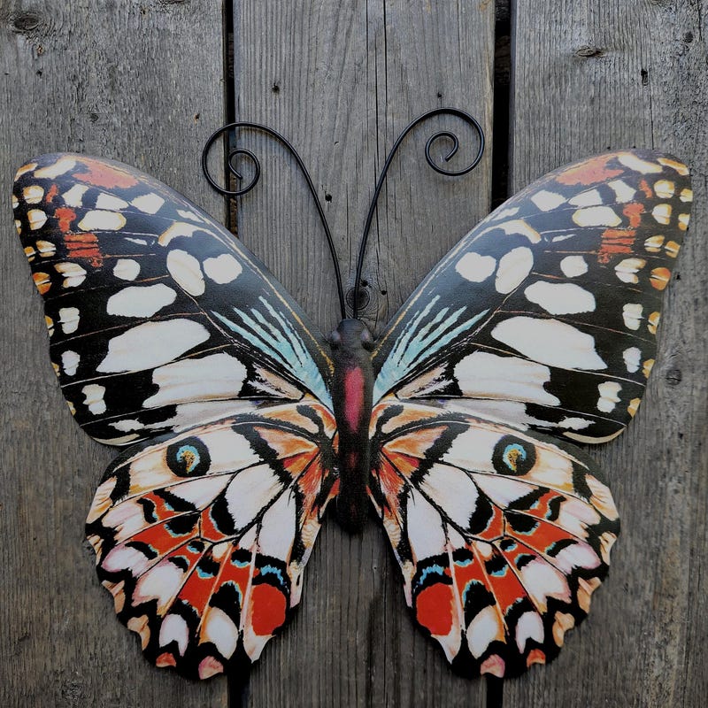 Metal Butterfly Wall Art - Etsy