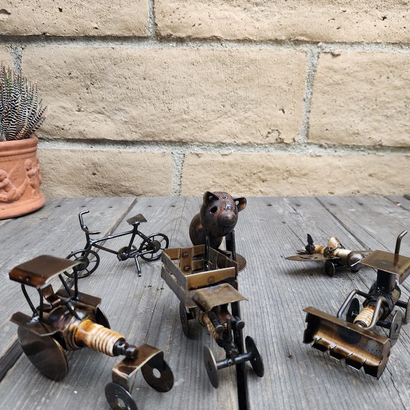 Scrap Metal Art - Etsy