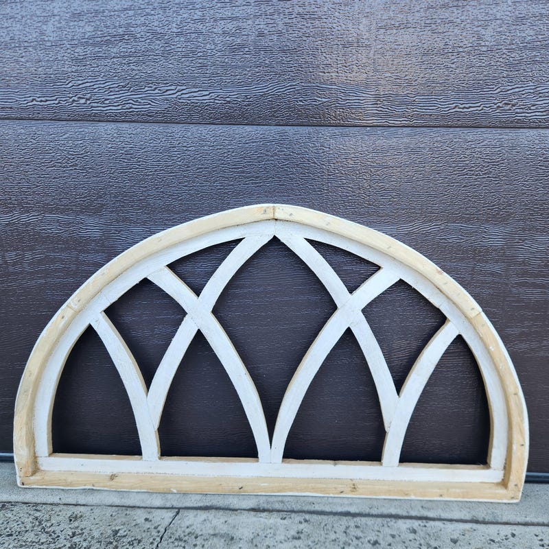 Half Moon Window Wall Decor - Etsy