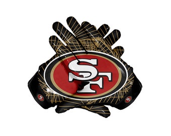 Nike football gloves 49ers store