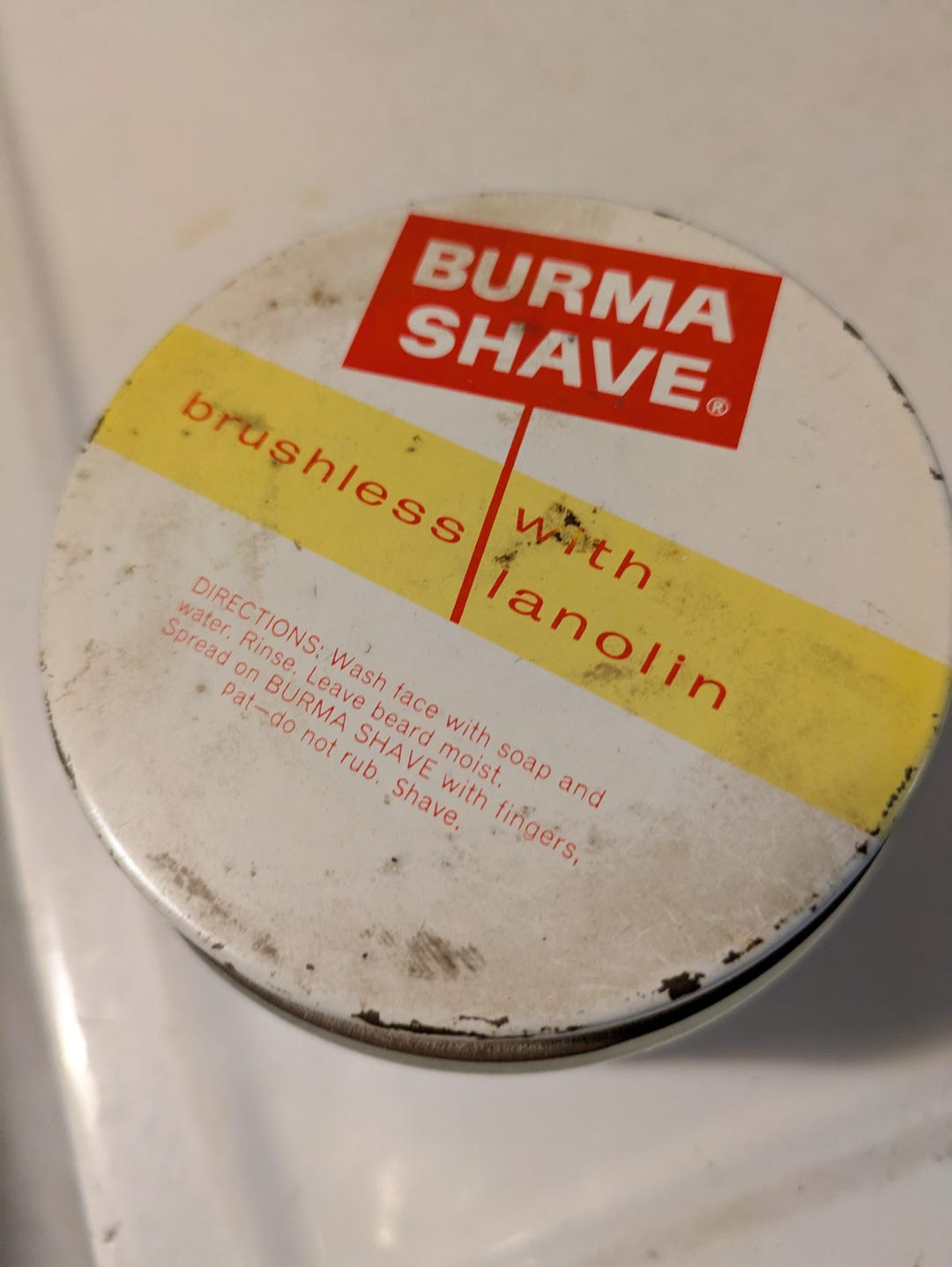 Vintage Burma Shave Jar - Etsy