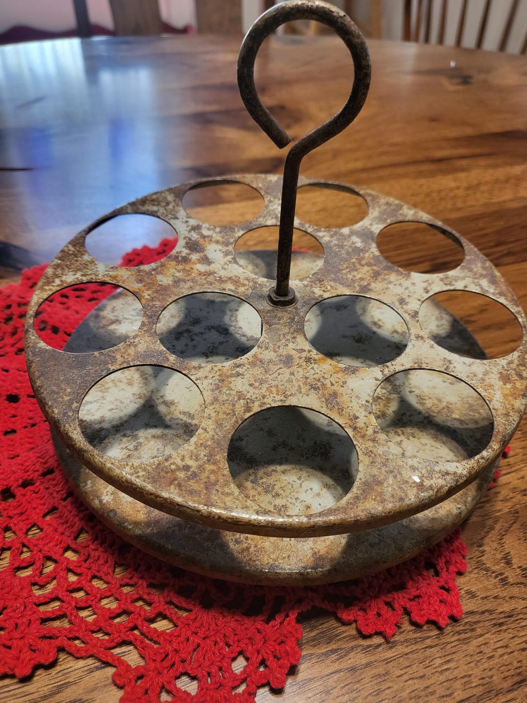 Vintage Metal Holder - Etsy