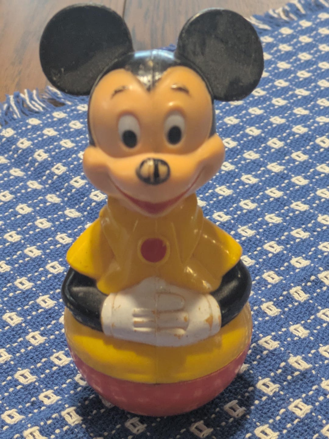 Vintage Disney Weeble Wobble Toy - Etsy