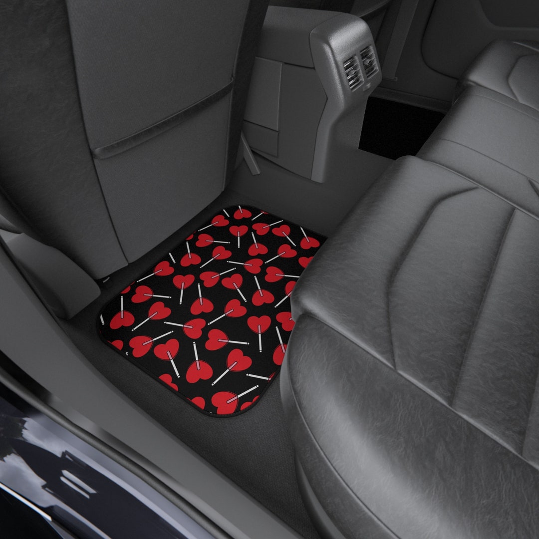 Heart Candy Car Mats 2x Rear - Etsy