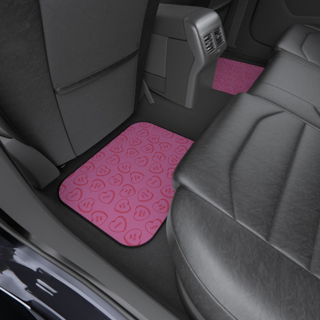 Valentines Candy Car Mats 2x Rear - Etsy
