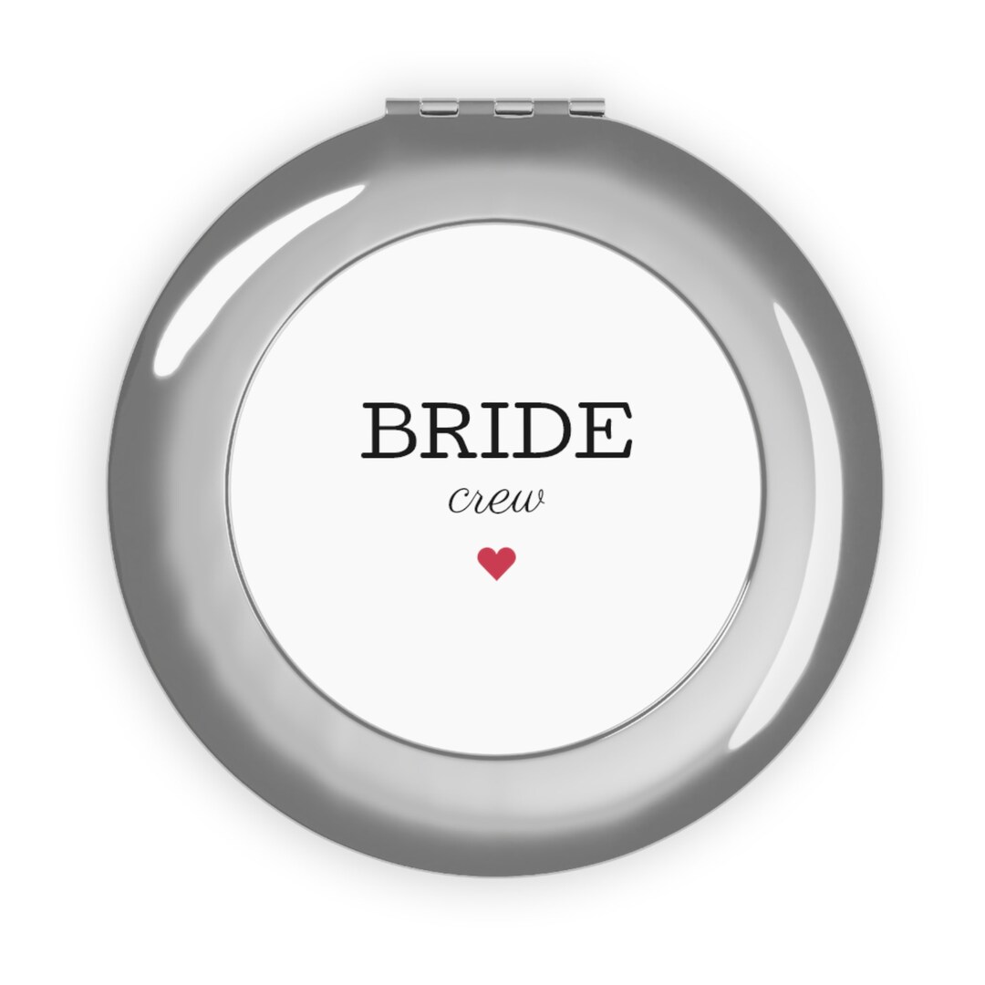 Bride Crew Compact Travel Mirror - Etsy