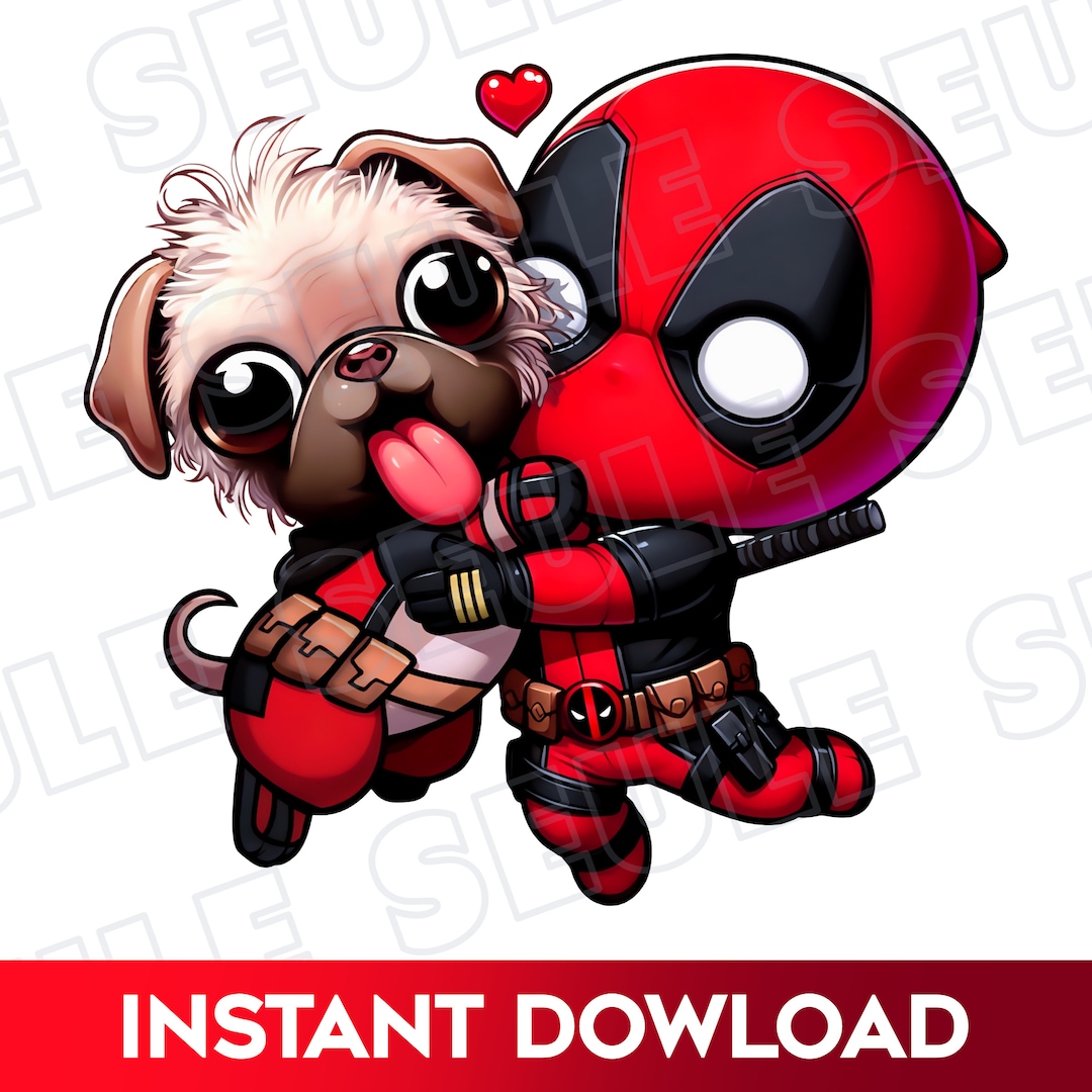 Deadpool and Dogpool, Deadpool & Wolverine Png, Deadpool 3 Png ...