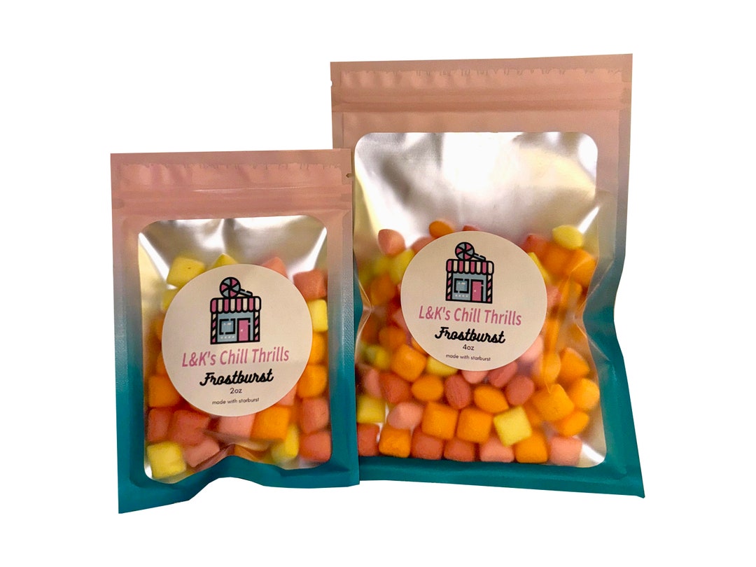 FREEZE-DRIED Original Mini STARBURST Candy 2oz and 4oz Bag - Unique ...