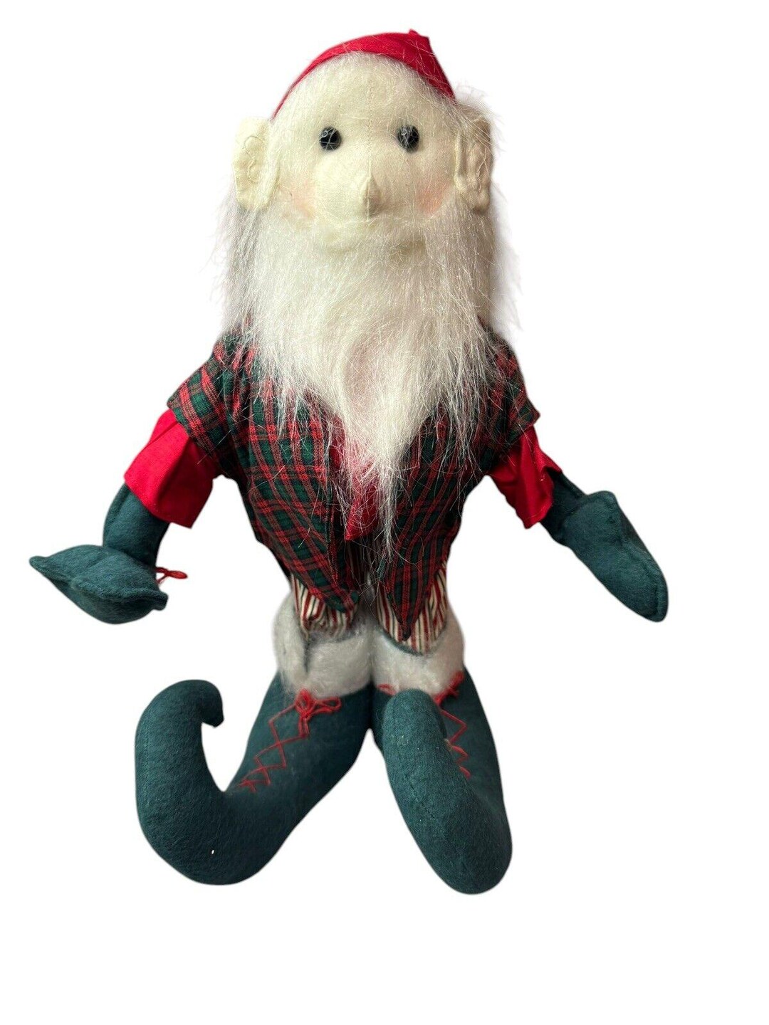 Vintage Bendable Posable 12 Inch Elf Christmas Holiday Decor - Etsy