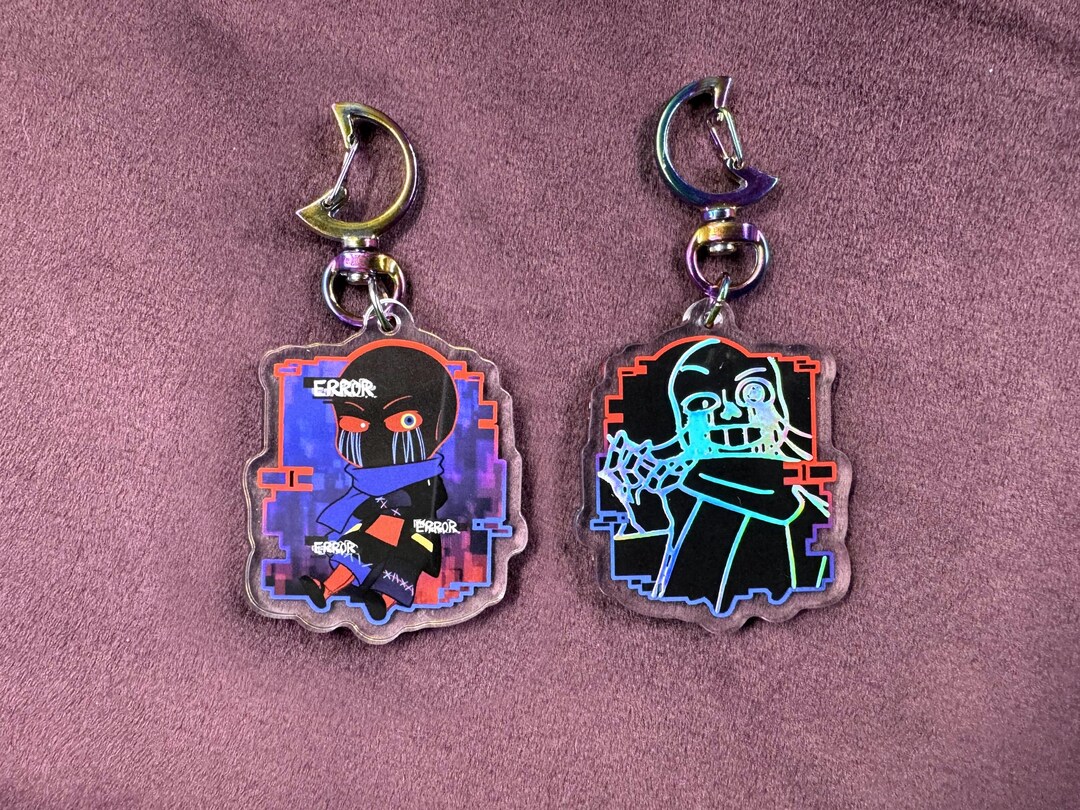 Error!sans (undertale AU) Charm - Etsy