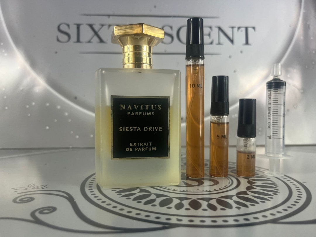 Siesta Drive Navitus Extrait De Parfum Perfume Travel Spray , Sample ...