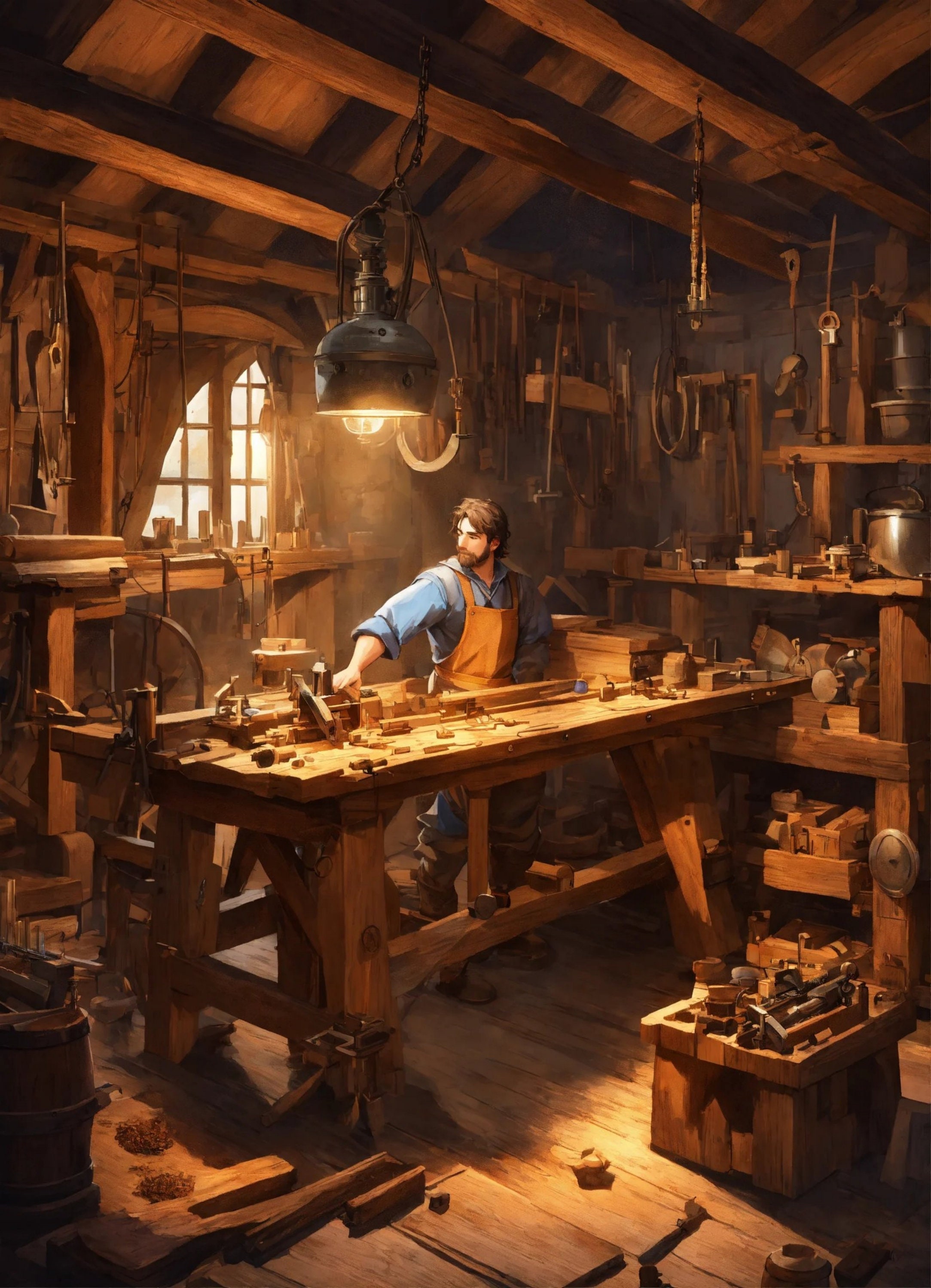 Unleash the Artisan Within: Downloadable Medieval Workshop Poster for ...