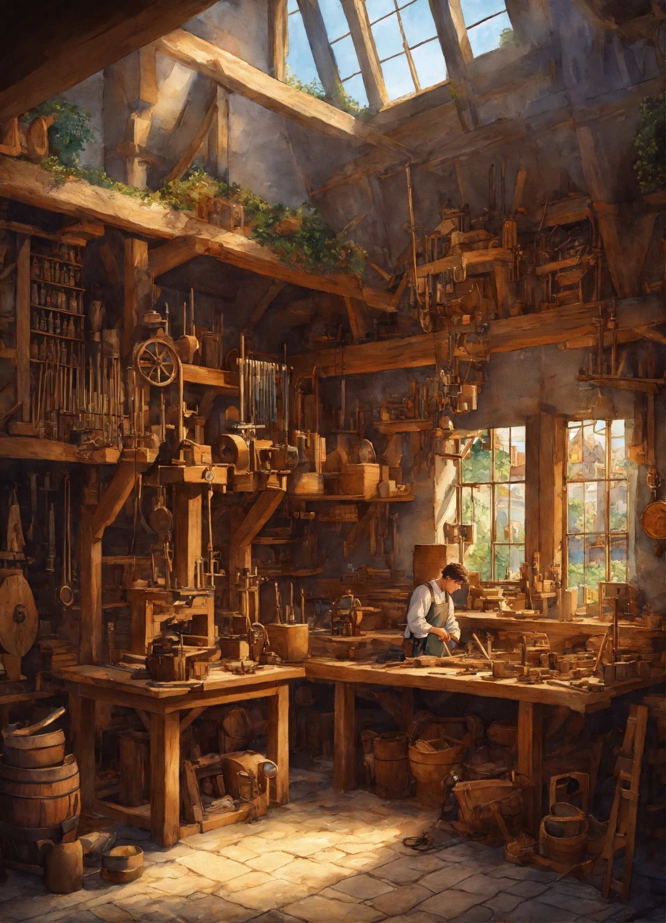 Unleash the Artisan Within: Downloadable Medieval Workshop Poster for ...