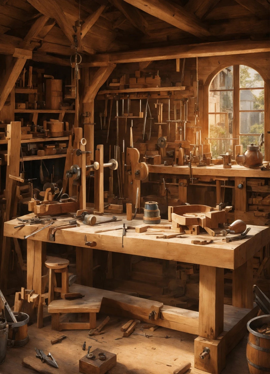 Unleash the Artisan Within: Downloadable Medieval Workshop Poster for ...