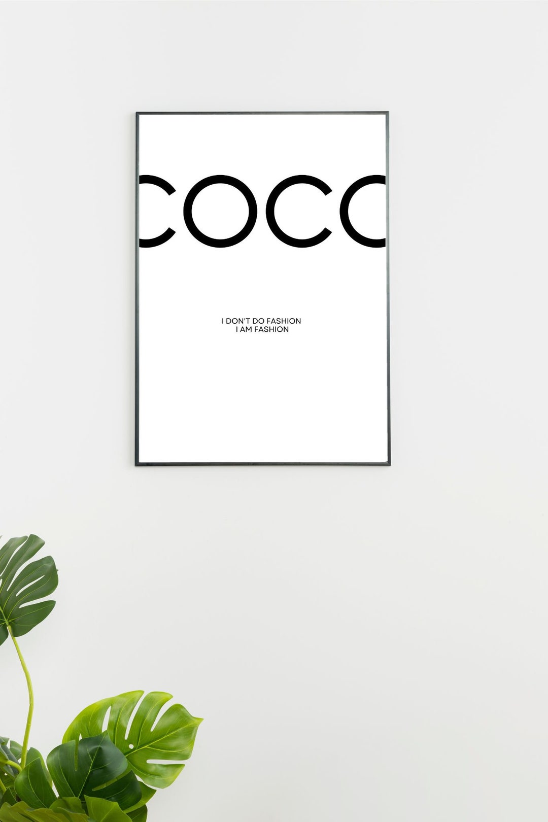Coco Print | Coco Text Poster Decor | Coco Printable Wall Art | Coco ...