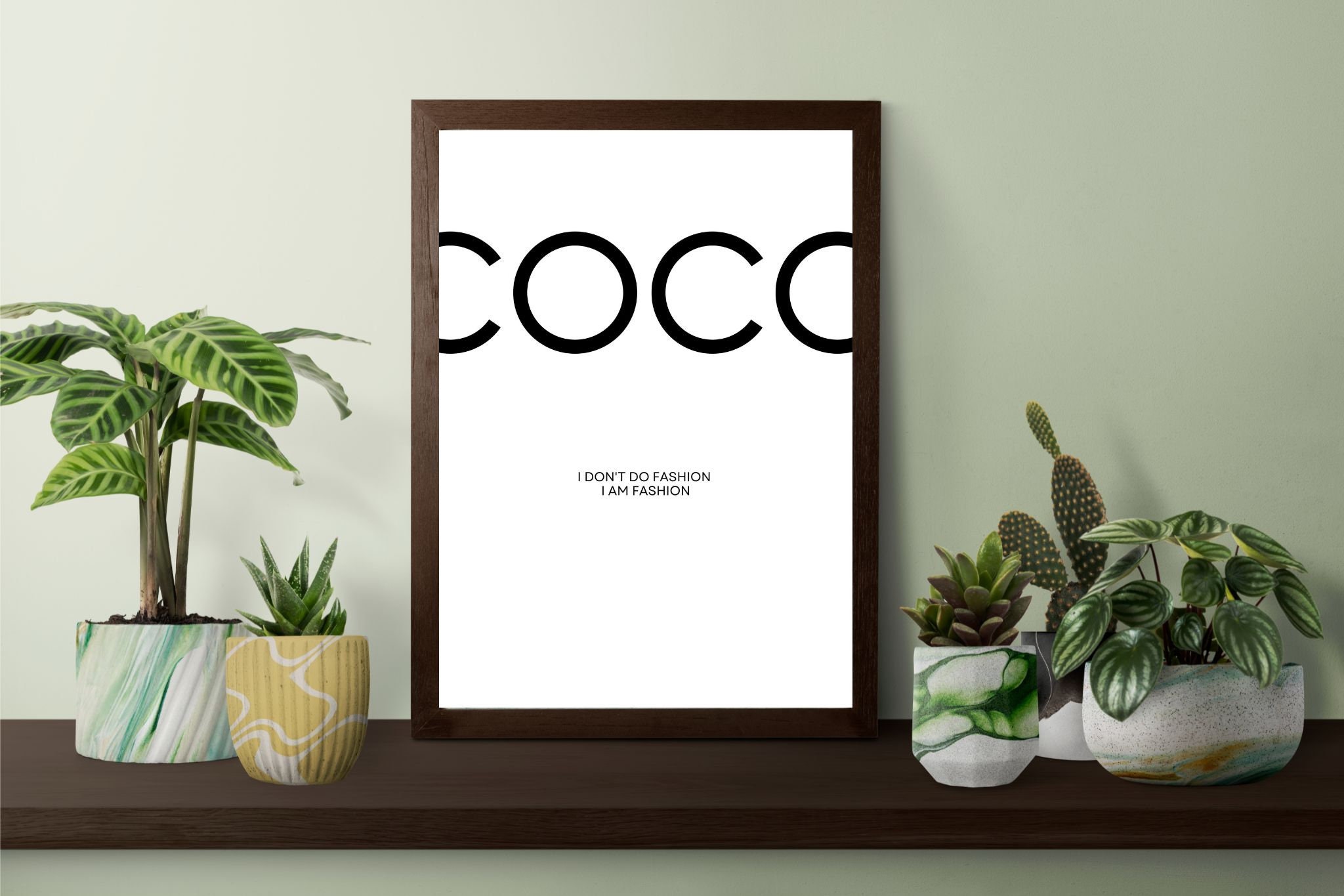 Coco Print | Coco Text Poster Decor | Coco Printable Wall Art | Coco ...