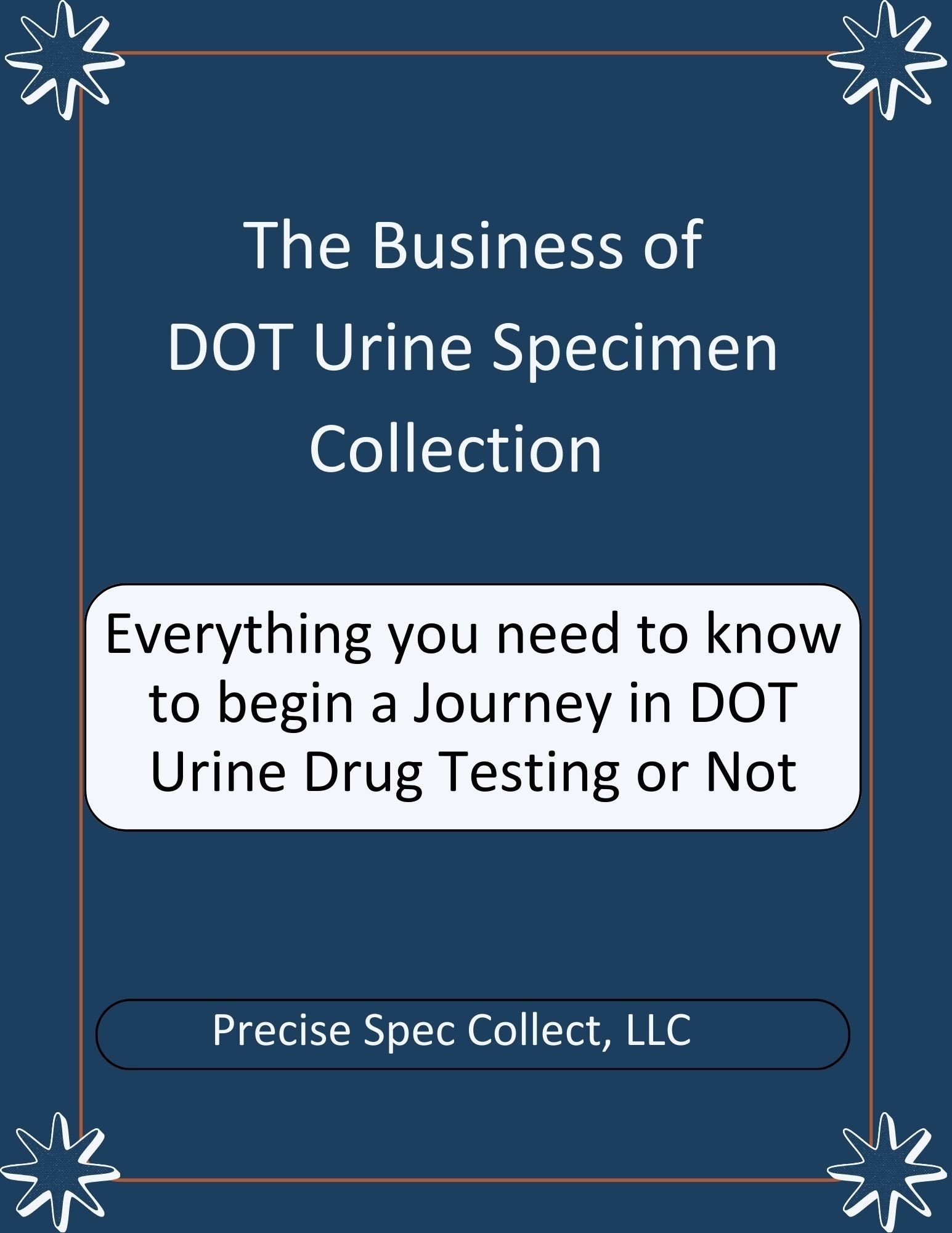The Business of DOT Urine Specimen Collection - Etsy