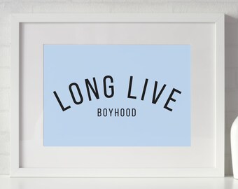 Baby Boy Nursery Wall Art Decor Music Room Rock N Roll Boys ...