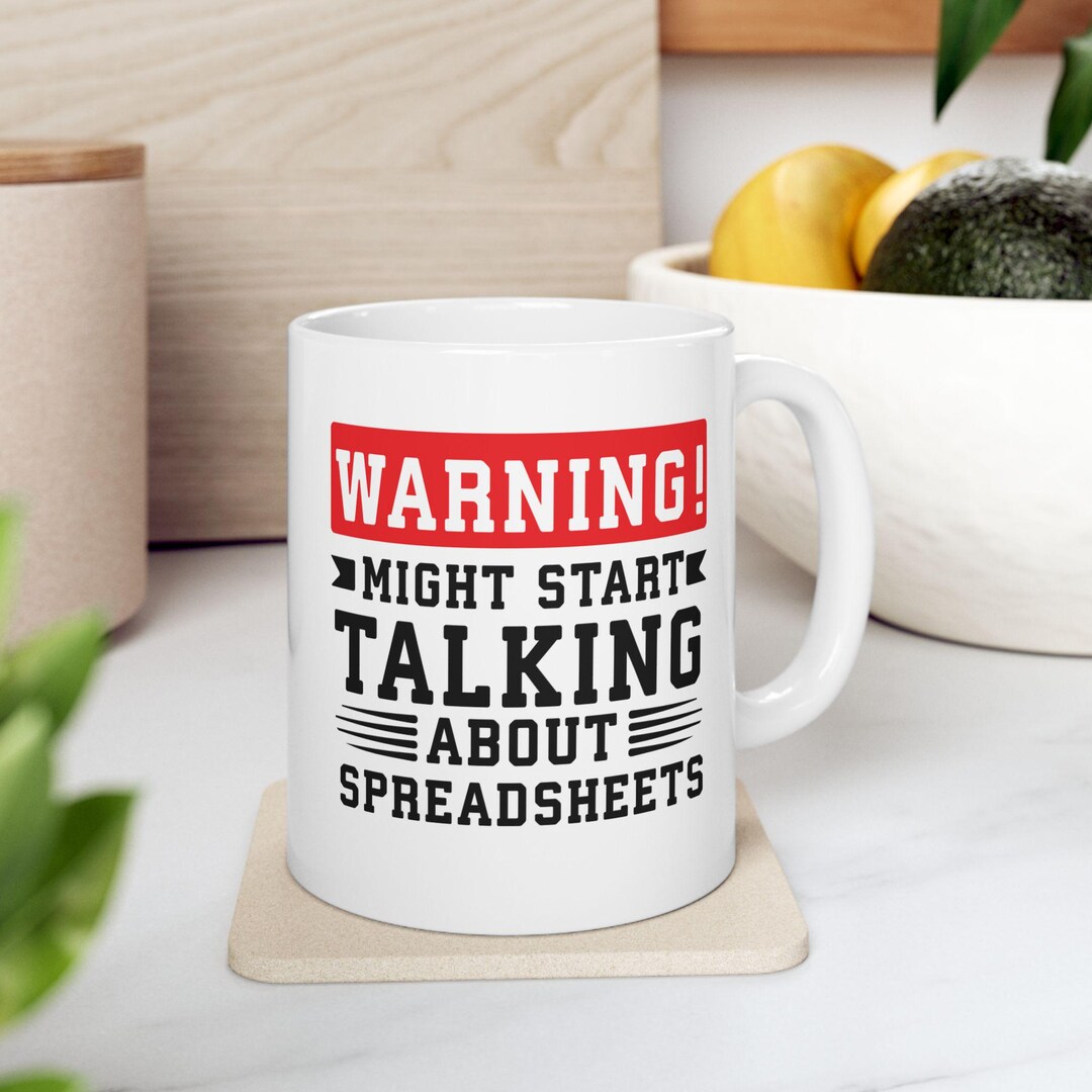 Excel Fan Mug: Funny Spreadsheet Lover Gift - Etsy