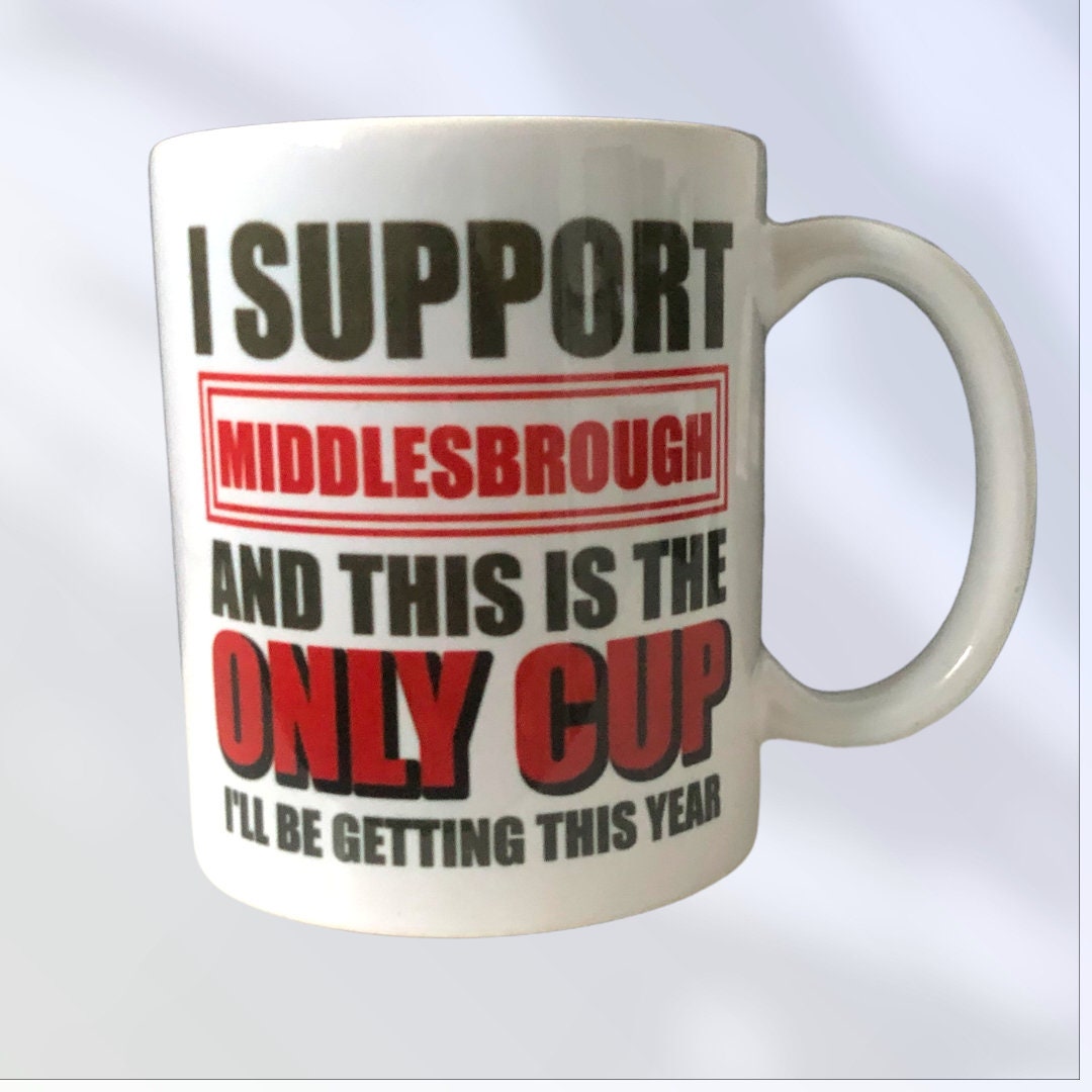 Middlesbrough FC Mug: Funny Football Fan Gift - Etsy UK