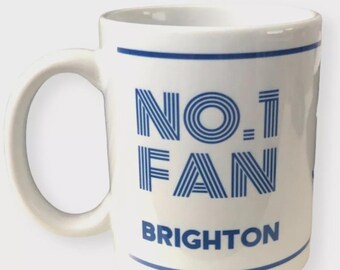 Brighton Football Mug: Number 1 Fan Gift - Etsy