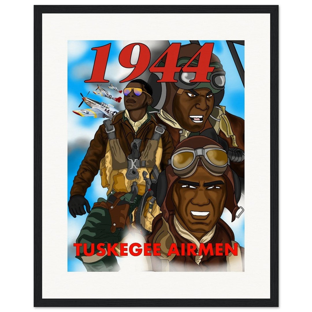 Tuskegee Airmen Framed Poster - Etsy
