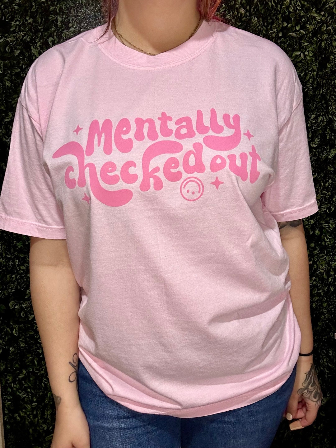 Mentally Checked Out - Etsy