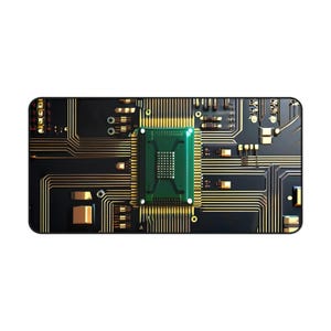 Gaming Mousepad Computer Chip Circuit Board Desk Mat, Office ...