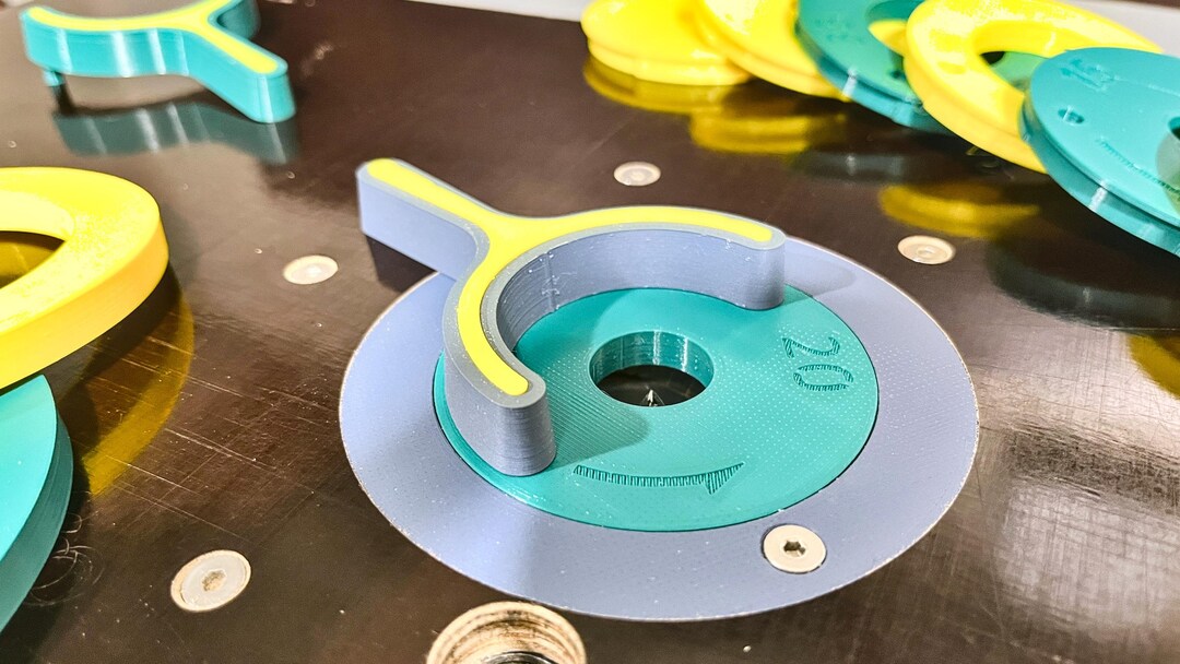 Insert Plate for Router Table With POF Router, Bosch POF 1200, POF 1400 ...