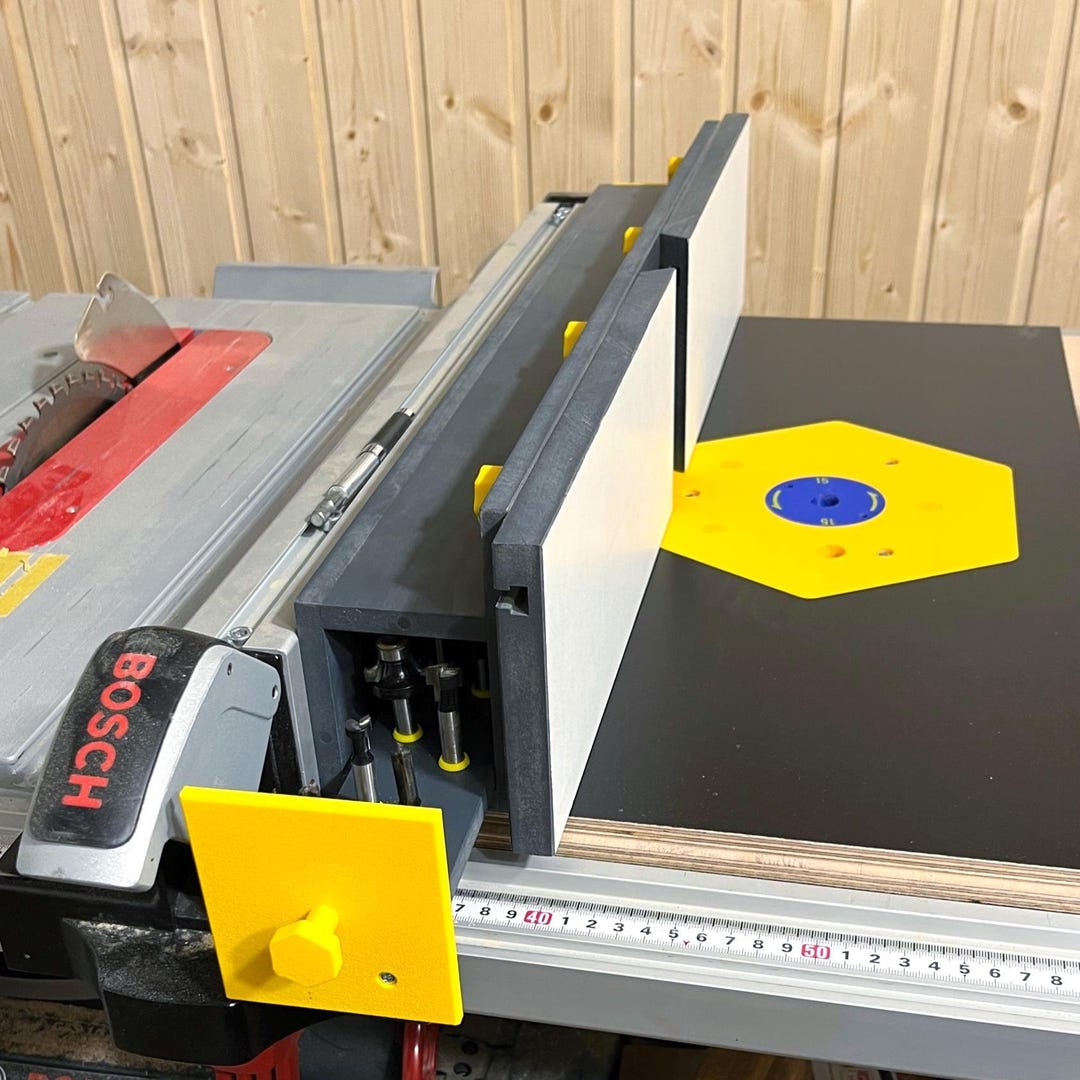 GTS 10 XC Router Stop for the Bosch Table Saw | Router Table Stop - Etsy