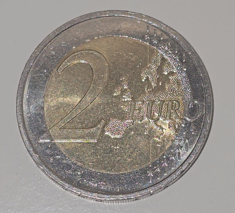 FRENCH and GERMAN 2 Euro 2019 Berlin Wall Commemorative 2E Coin Mint ...