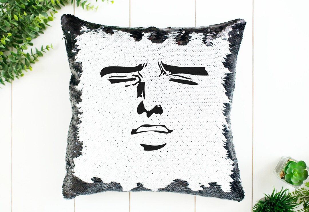 Sensual Anime Face Pillow Home Decor Pillow Case & Filling Meme Pillow ...