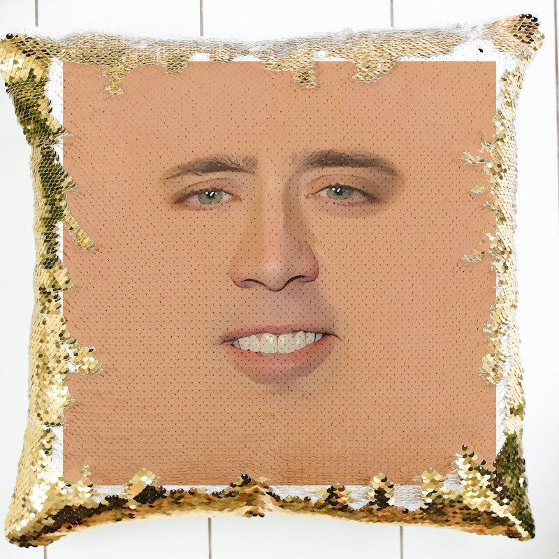 Pillow Nicolas Cage - Etsy