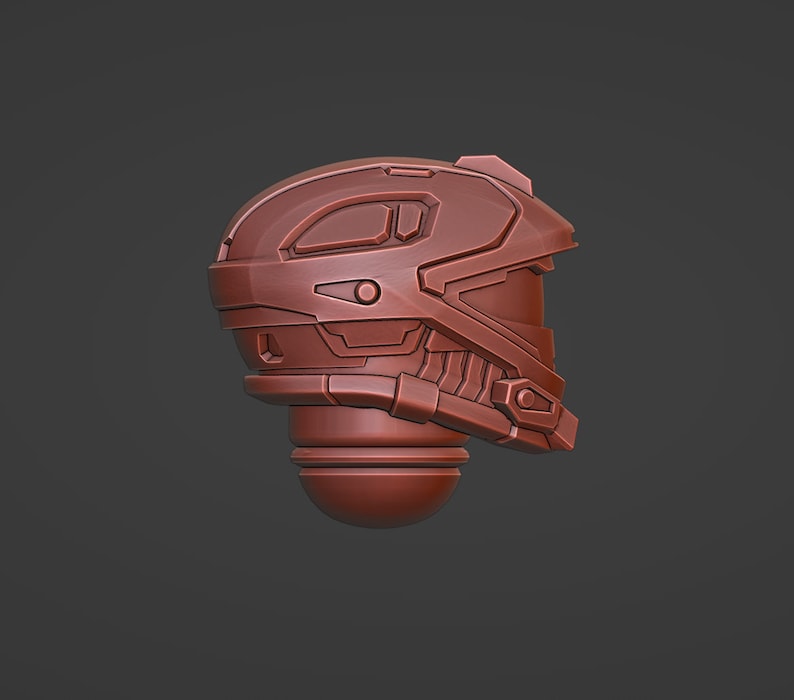 Space Knights - Halo Reach Recon - Custom Helmets - Scifi Miniature ...