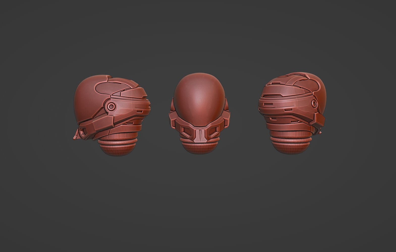 Space Knights - EVA - Custom Helmets - Scifi Miniature Tabletop ...