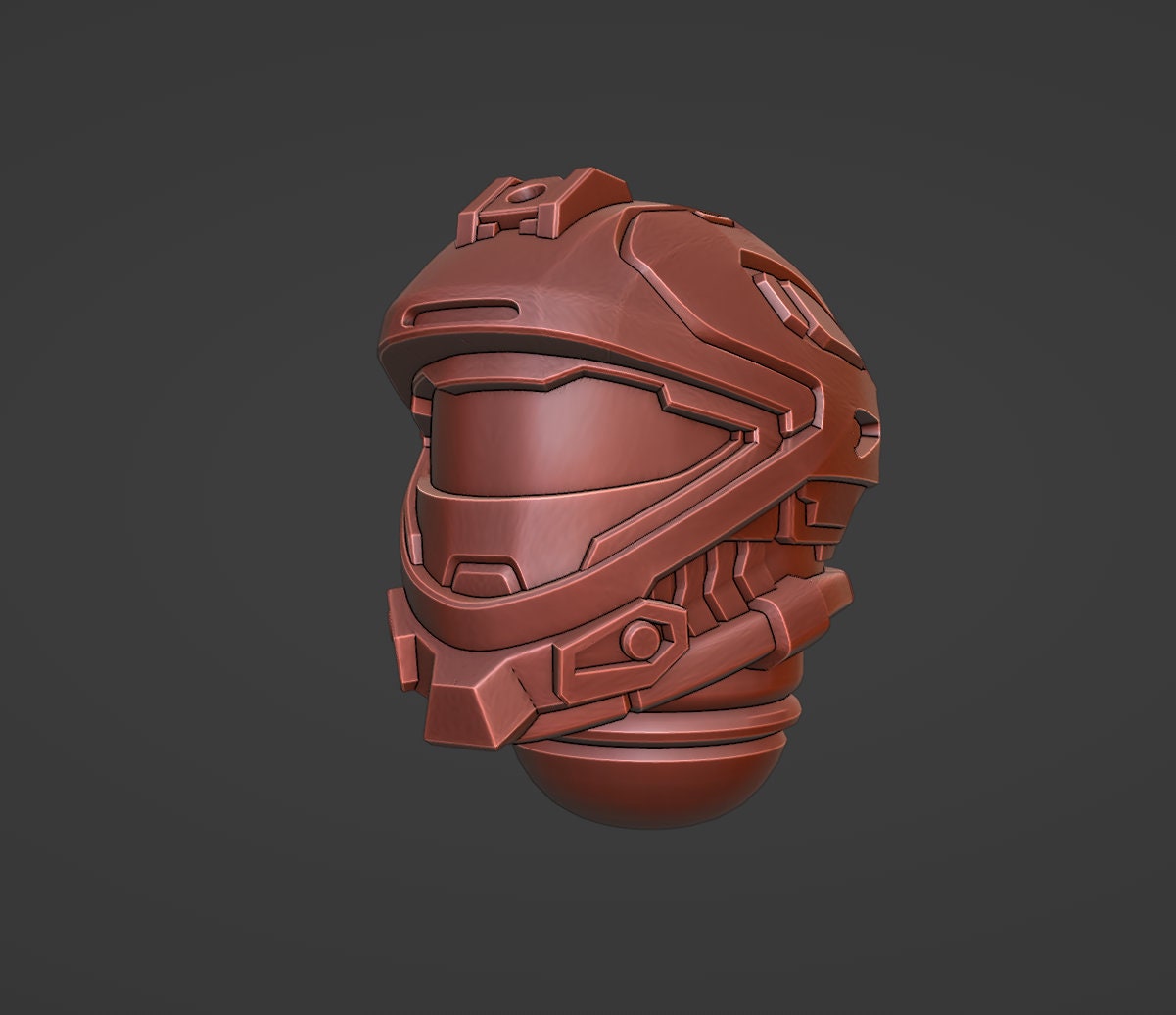 Space Knights HALO RECON Custom Helmets Scifi Miniature Tabletop ...