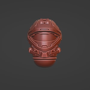 Space Knights - Halo Reach Recon - Custom Helmets - Scifi Miniature ...