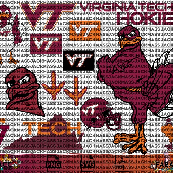 Virginia Tech Hokie - Etsy
