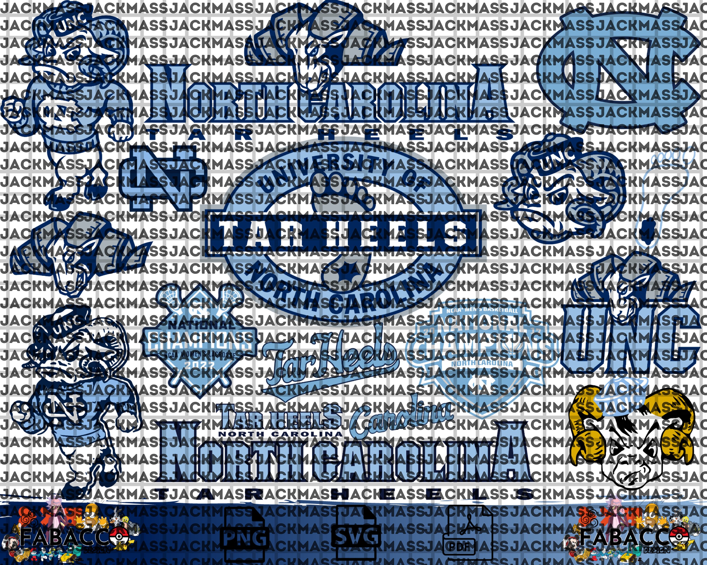Tar Heels SVG, Basketball SVG, North Carolina, Football, UNC, Collage ...
