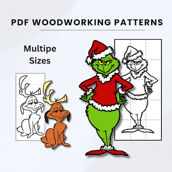 Grinch Pattern - Etsy