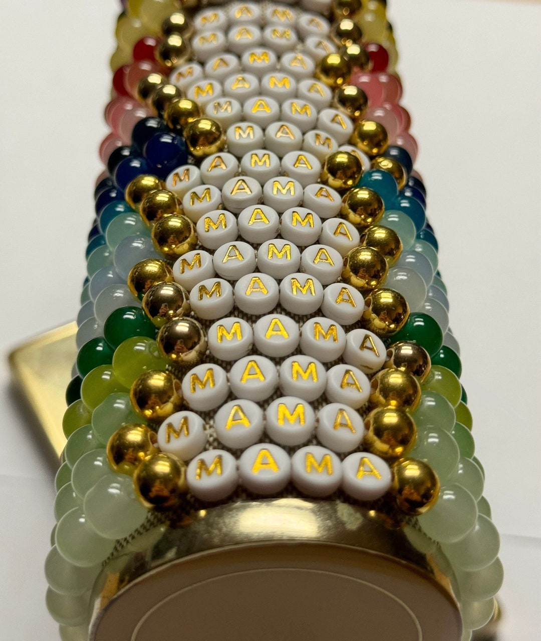 Personalized Beaded Bracelets - Etsy