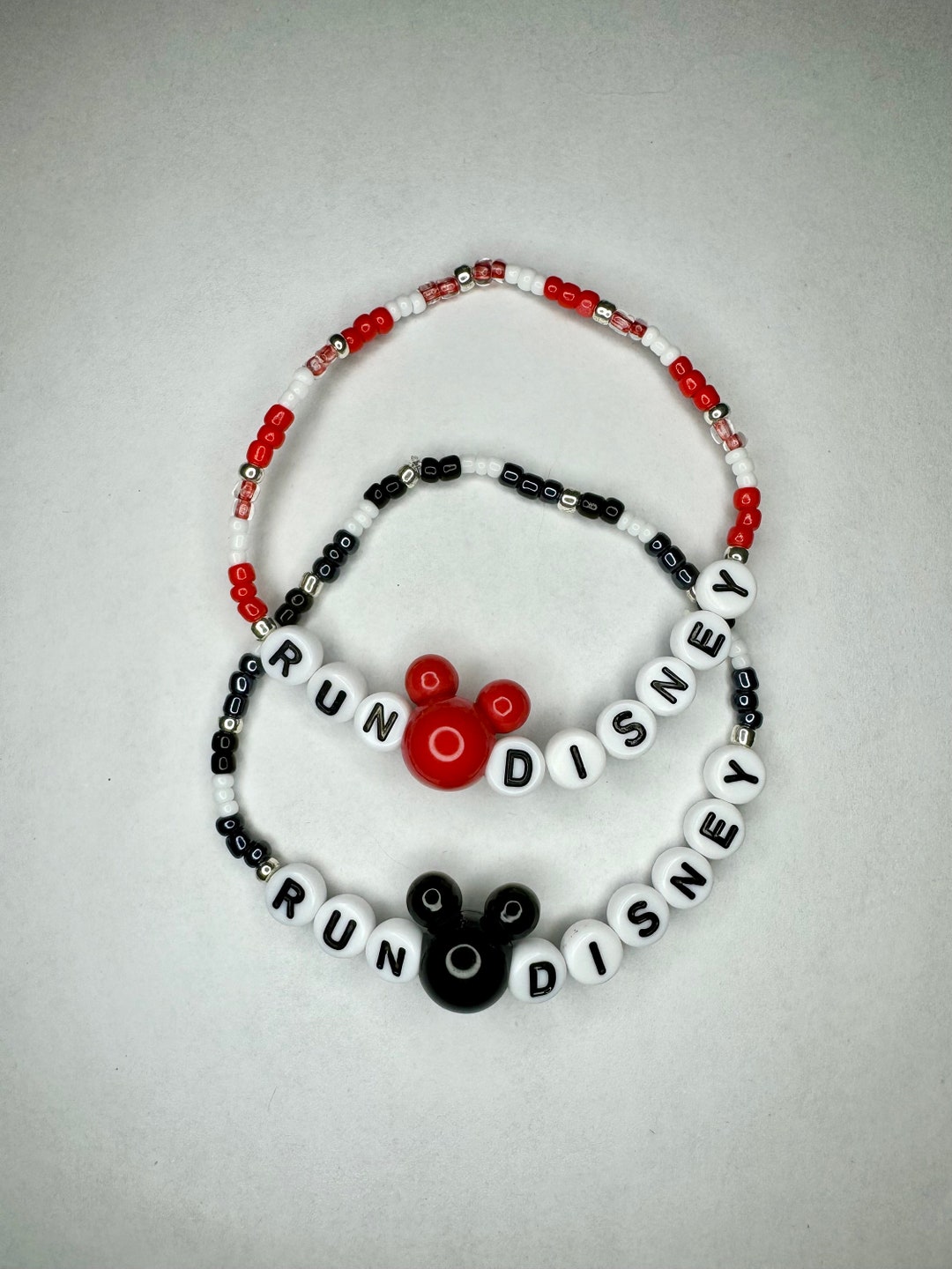 Rundisney Beaded Bracelets | Classic Pals - 5K - 10K - Half Marathon ...